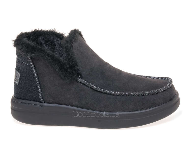 Ботинки HEY DUDE DENNY GRIP/JET BLACK